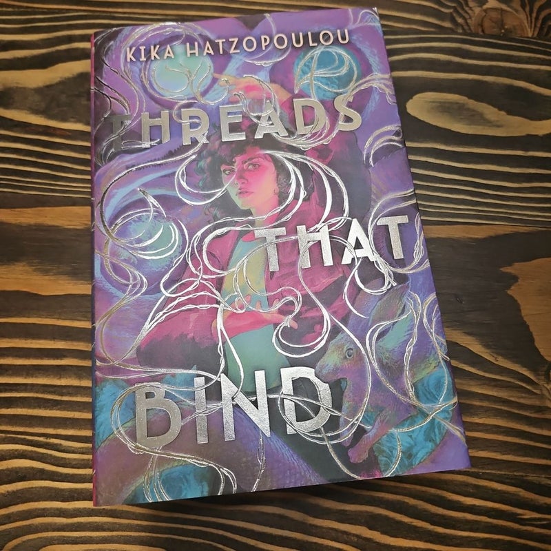 Threads that bind fairyloot by Kika hatzopoulou, Hardcover | Pangobooks