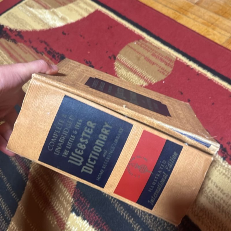 Complete and unabridged The Little and Ives WEBSTER DICTIONARY by ...