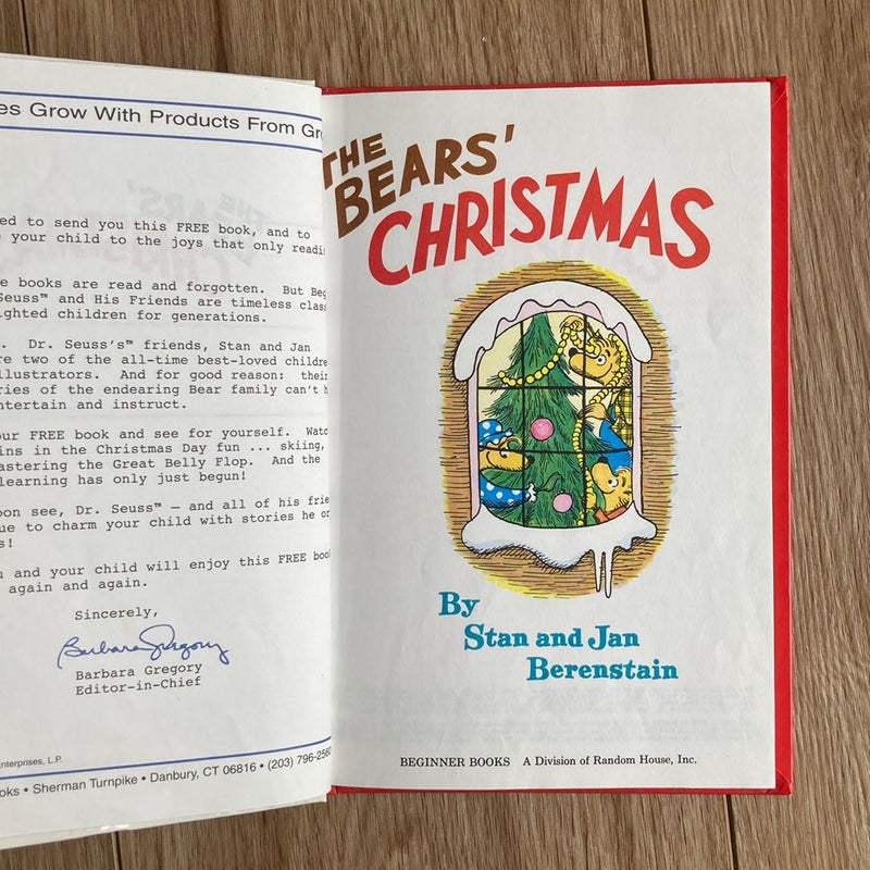 The Bears' Christmas by Stan Berenstain, Jan Berenstain