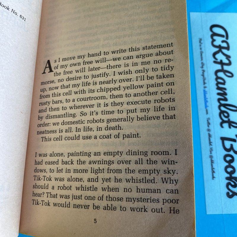 Tik-Tok by John Sladek, Paperback | Pangobooks