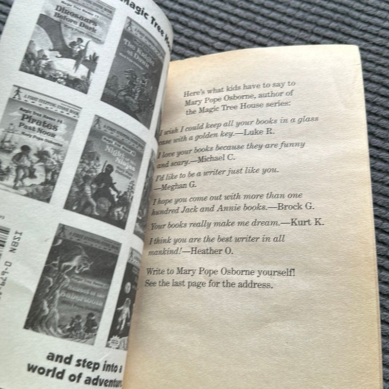 Magic Tree House #4: Pirates Past Noon by Mary Pope Osborne, Paperback ...
