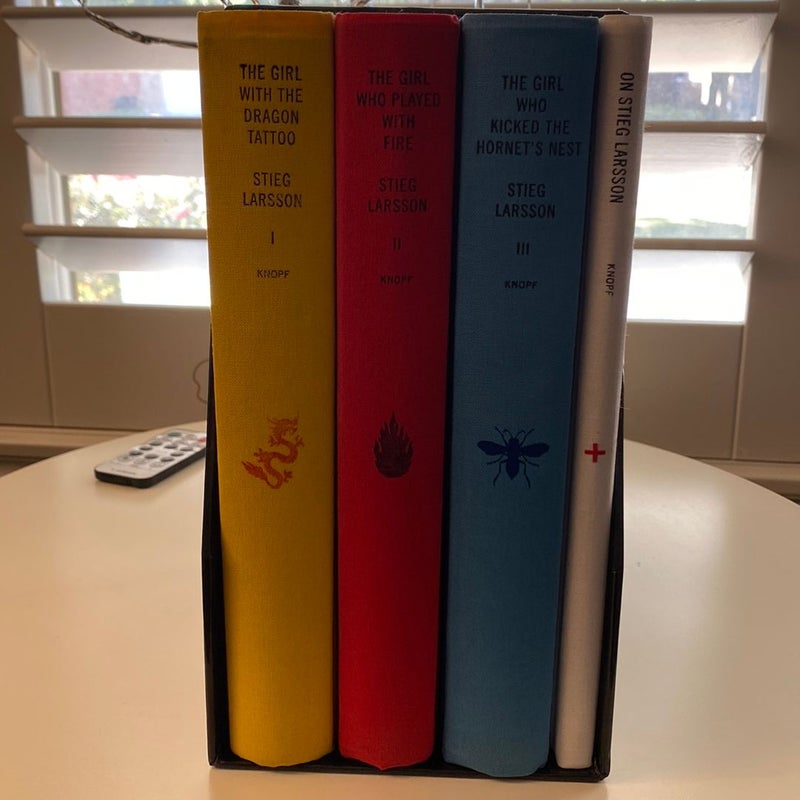 Stieg Larsson's Millennium Trilogy Deluxe Box Set by Stieg Larsson ...