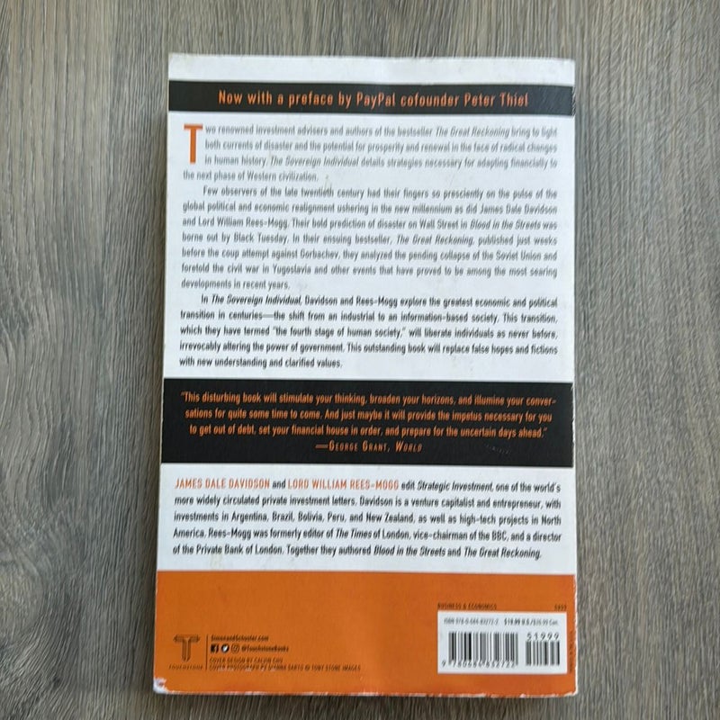 The Sovereign Individual by James Dale Davidson, Lord William Rees-Mogg