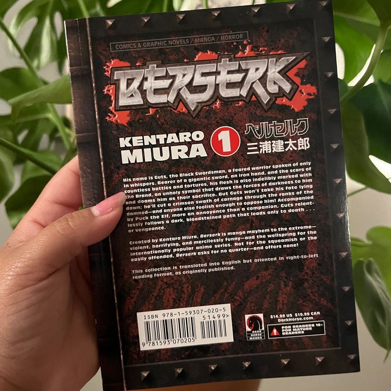 Berserk Volume 1 by Kentaro Miura
