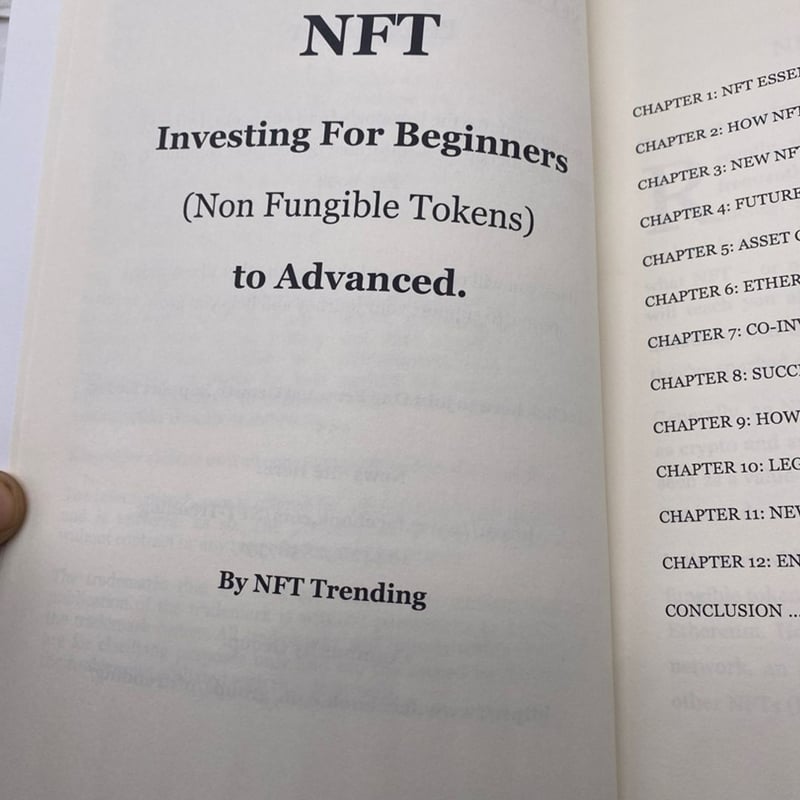 NFT Investing For Beginners To Advanced Book by Unknown, Paperback ...