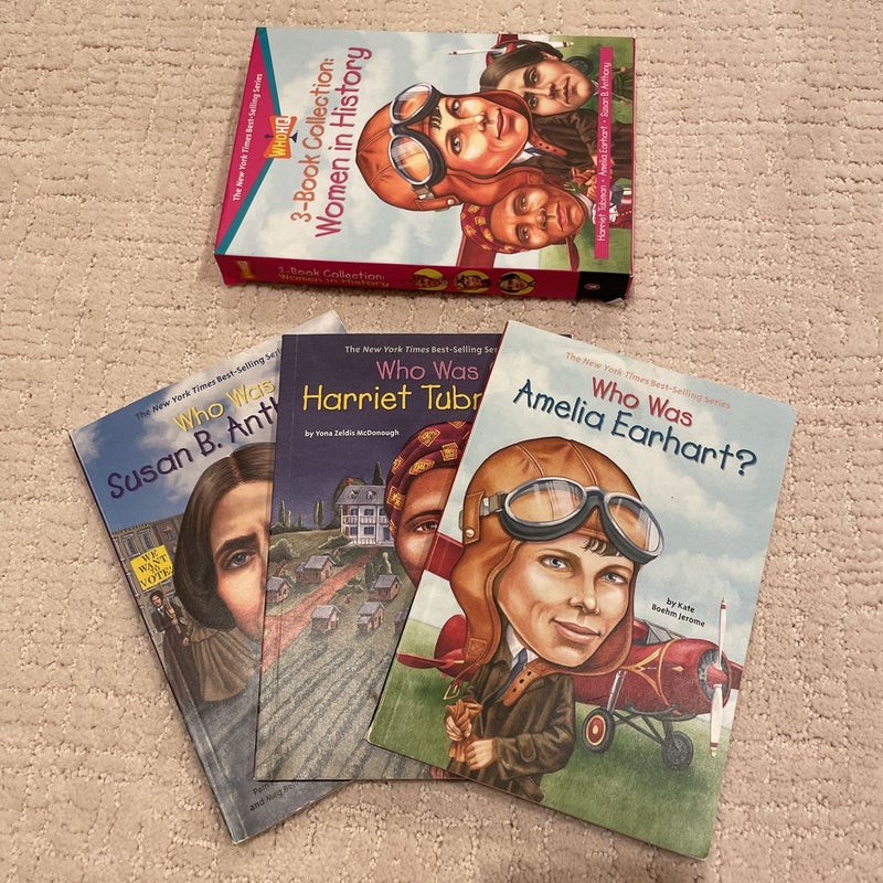 Who HQ 3-Book Collection: Women in History by Who HQ, Paperback ...