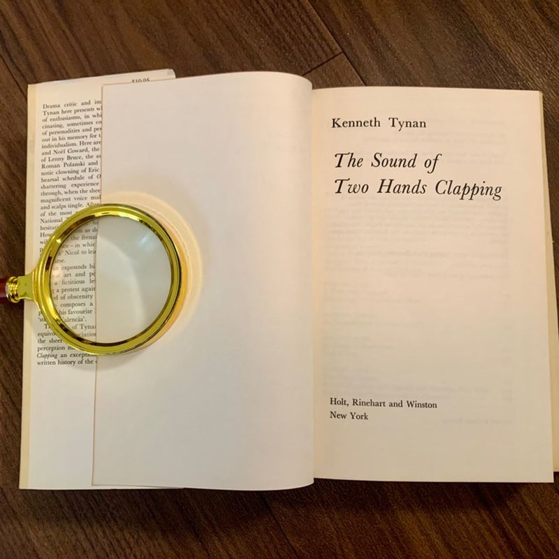 The Sound of Two Hands Clapping by Kenneth Tynan