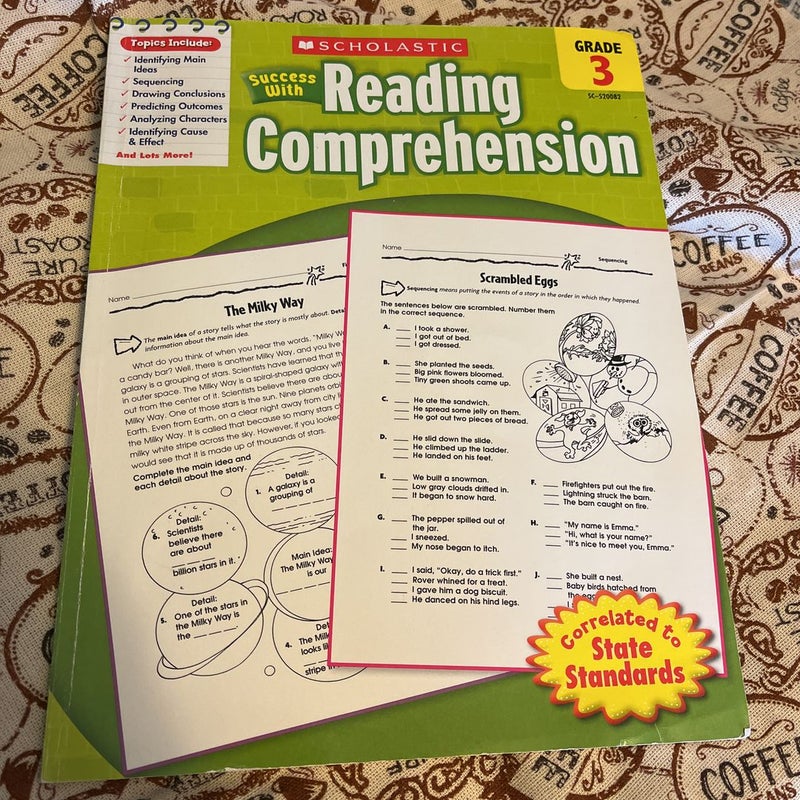 Scholastic Success with Reading Comprehension by Scholastic, Inc. Staff