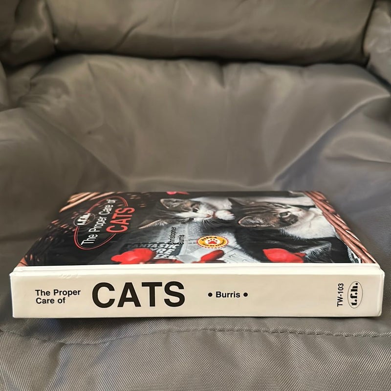 The Proper Care of Cats by Christopher Burris, Hardcover | Pangobooks