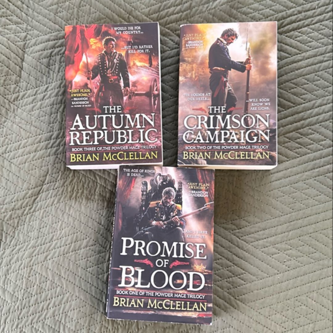 Powder Mage Trilogy by Brian McClellan, Paperback | Pangobooks