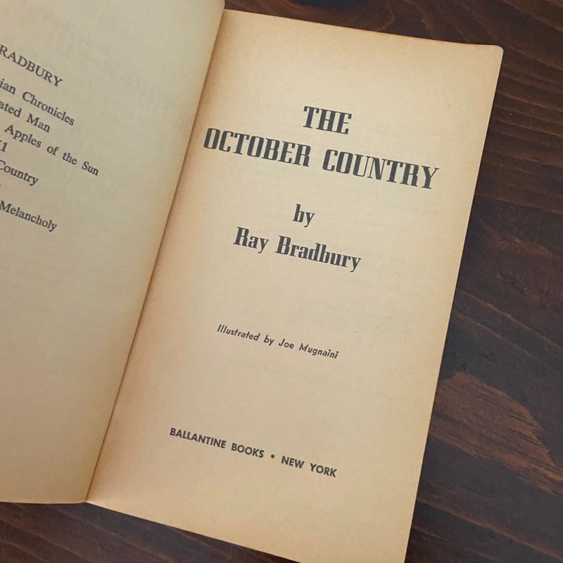 The October Country by Ray Bradbury , Paperback | Pangobooks