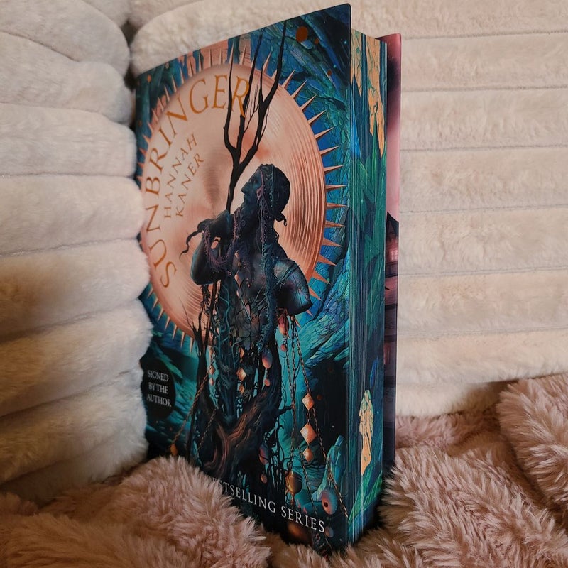 Sunbringer (Signed Waterstones Edition) by Hannah Kaner, Hardcover ...