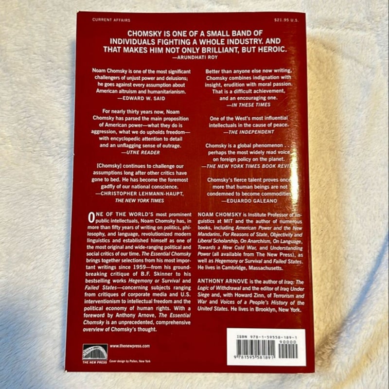 The Essential Chomsky by Noam Chomsky