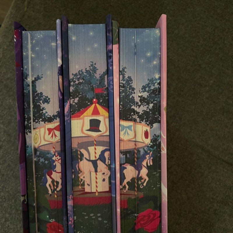 Caraval Trilogy Series (3 books) Special edition with inside page ...