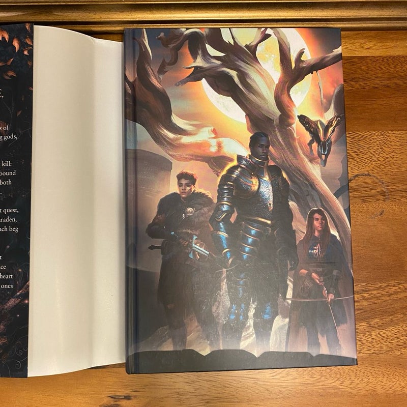 SIGNED Illumicrate Godkiller by Hannah Kaner, Hardcover | Pangobooks