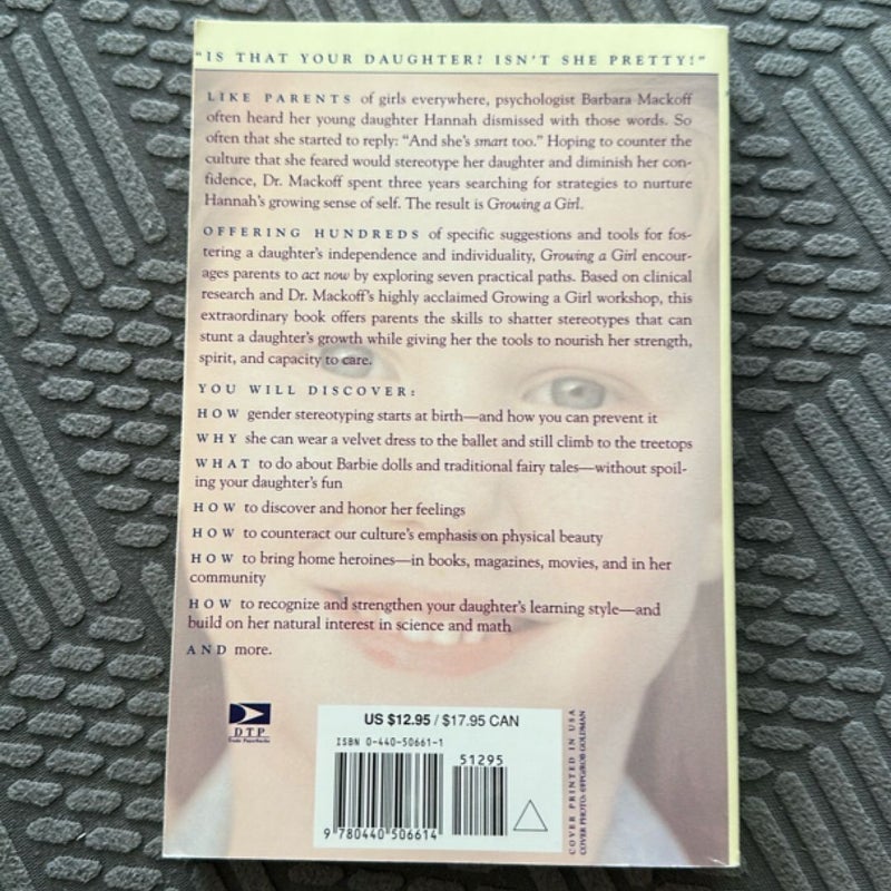 Growing a Girl by Barbara Mackoff
