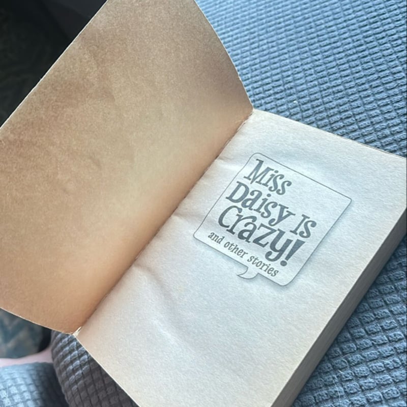 Miss Daisy is Crazy! And other stories by Dan Gutman, Paperback ...