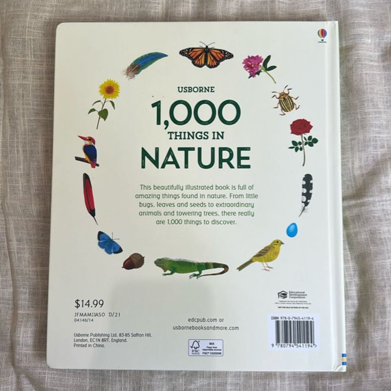 1,000 Things in Nature by Hannah Watson