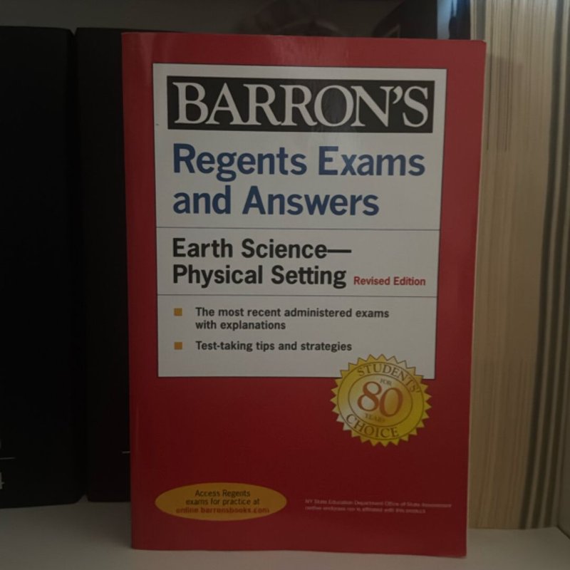 Regents Exams and Answers: Earth Science--Physical Setting Revised ...