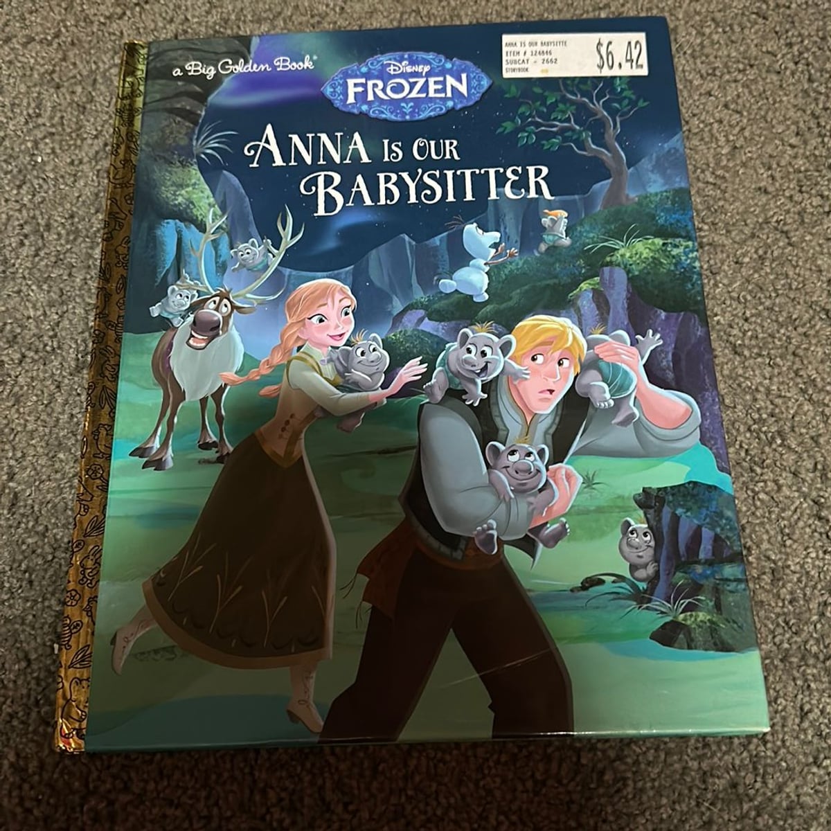Anna Is Our Babysitter (Disney Frozen) by Random House Disney Staff