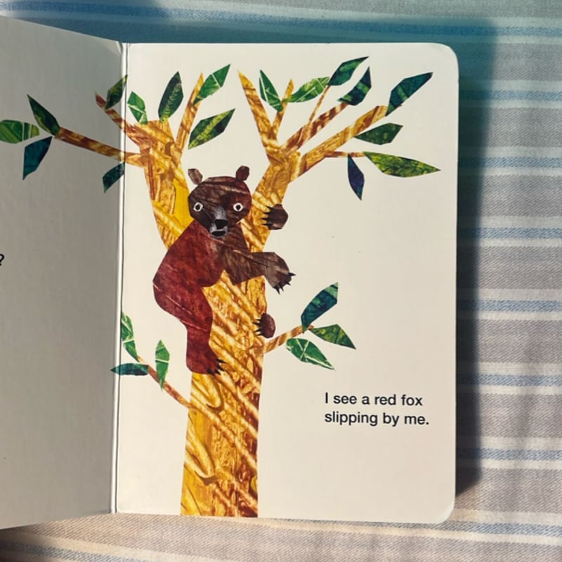 Baby Bear, Baby Bear, What Do You See? Board Book by Bill Martin