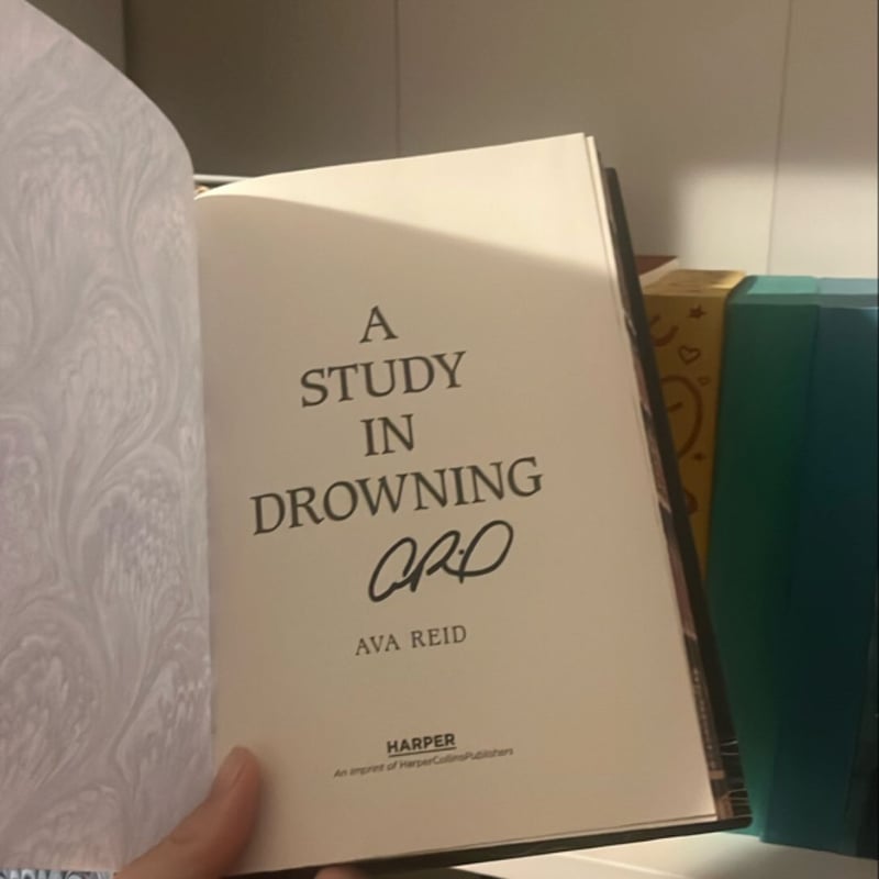 A Study in Drowning Collector's Deluxe Limited Edition by Ava Reid ...