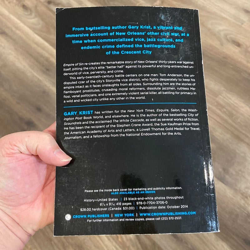 Empire of Sin by Gary Krist