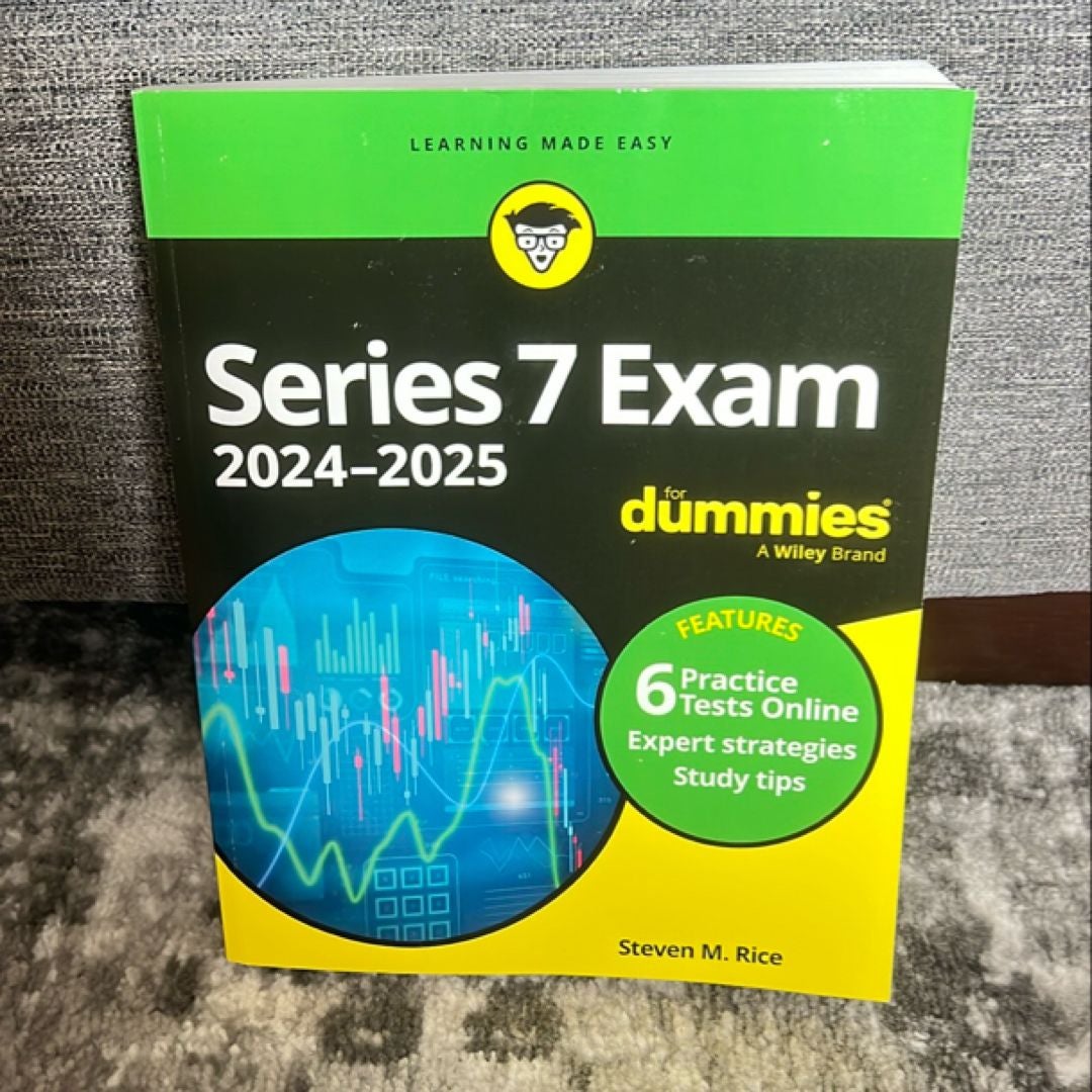 Series 7 Exam 2024-2025 for Dummies by Steven M. Rice