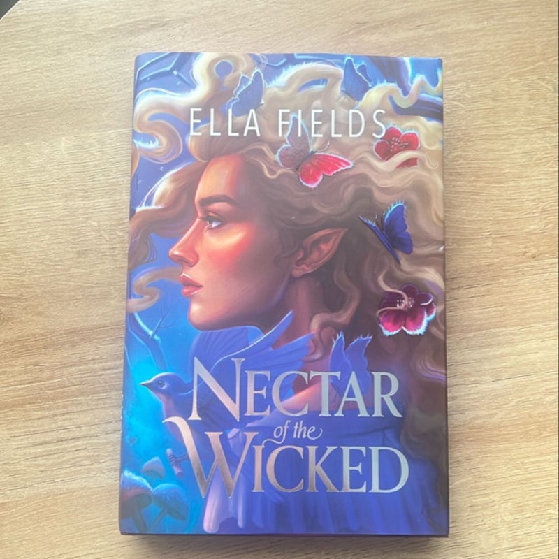 Nectar of the Wicked *Fairyloot* by Ella Fields , Hardcover | Pangobooks