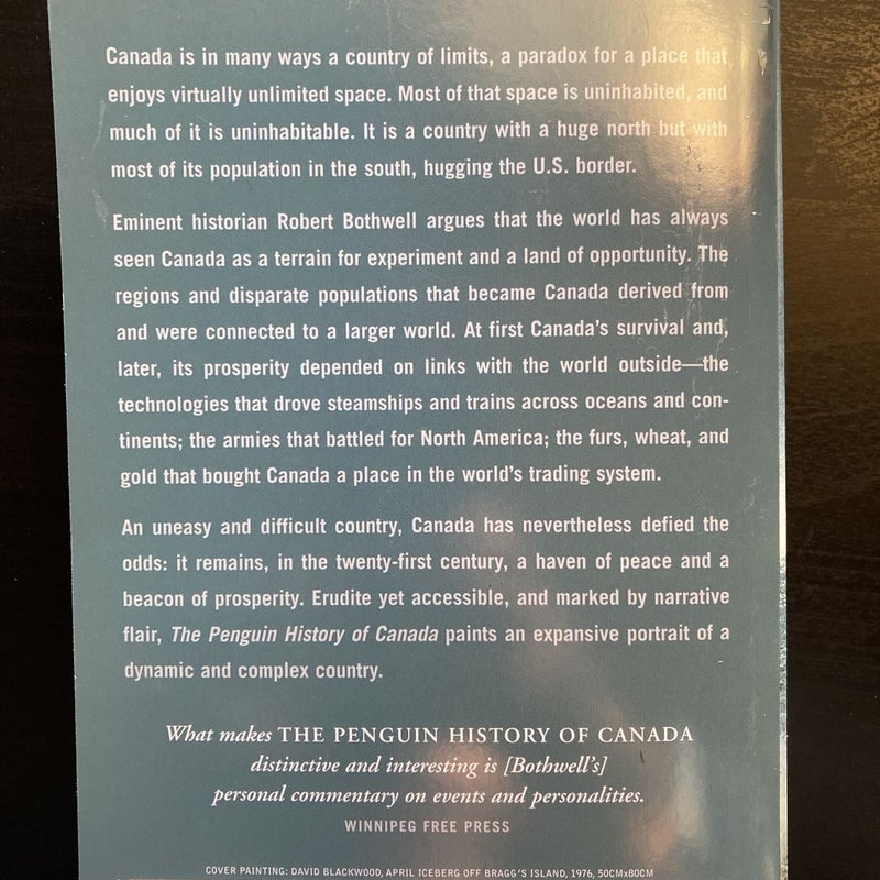 Penguin History of Canada by Robert Bothwell, Paperback | Pangobooks