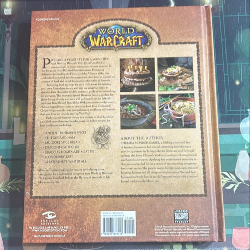 World of Warcraft: the Official Cookbook by Chelsea Monroe-Cassel