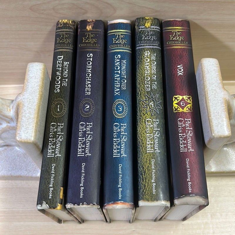 The Edge Chronicles Books 1-4 & 6 5 Hardcover Bundle by Paul Stewart ...