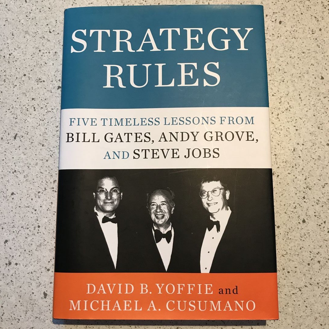 Strategy Rules by Michael A. Cusumano, Hardcover | Pangobooks