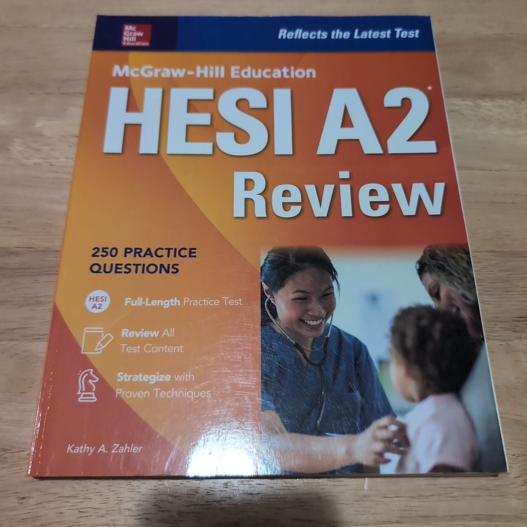 McGraw-Hill Education HESI A2 Review by Kathy A. Zahler