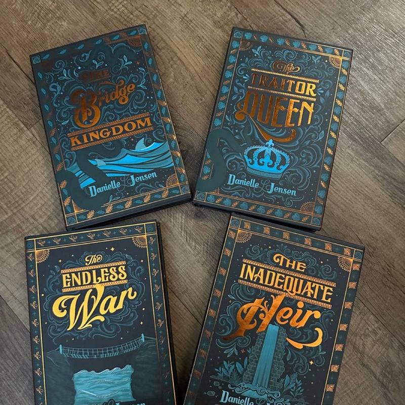 Bookish box the bridge kingdom set by Danielle Jensen, Hardcover ...