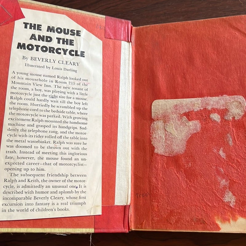 The Mouse and the Motorcycle by Beverly Cleary, Hardcover | Pangobooks