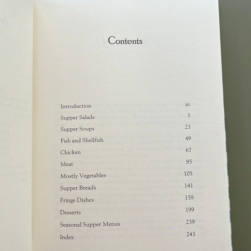 The Supper Book by Marion Cunningham, Hardcover | Pangobooks