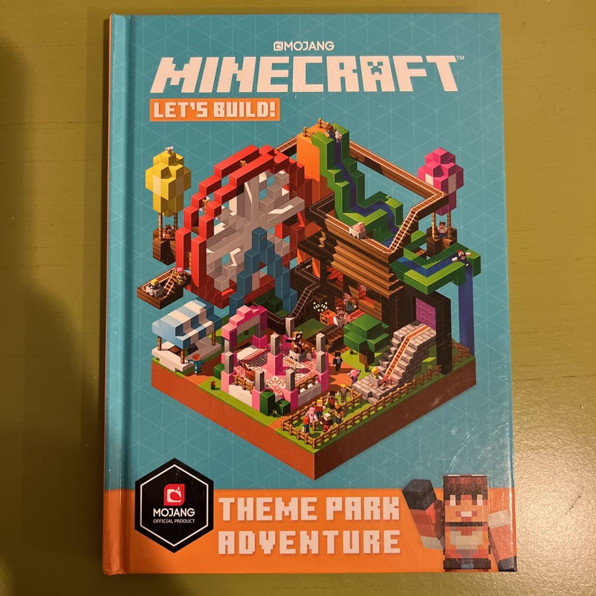 Minecraft: Let's Build! Theme Park Adventure by Mojang AB, Hardcover ...