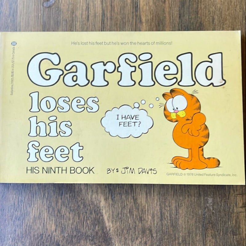 Garfield Loses His Feet by Jim Davis