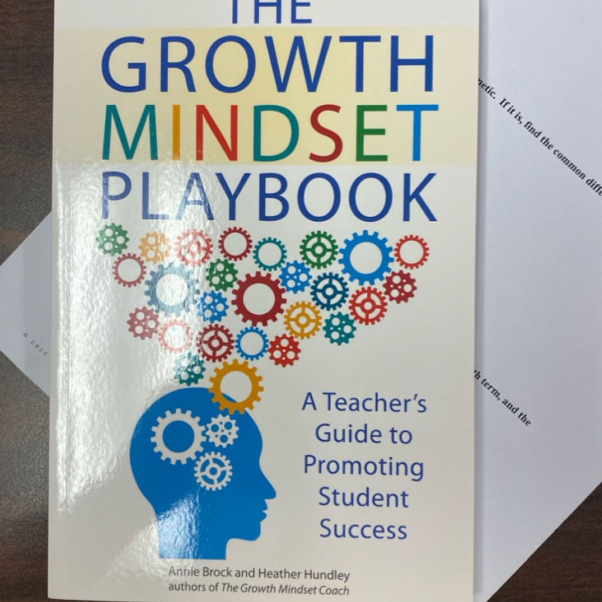 The Growth Mindset Playbook by Annie Brock, Heather Hundley