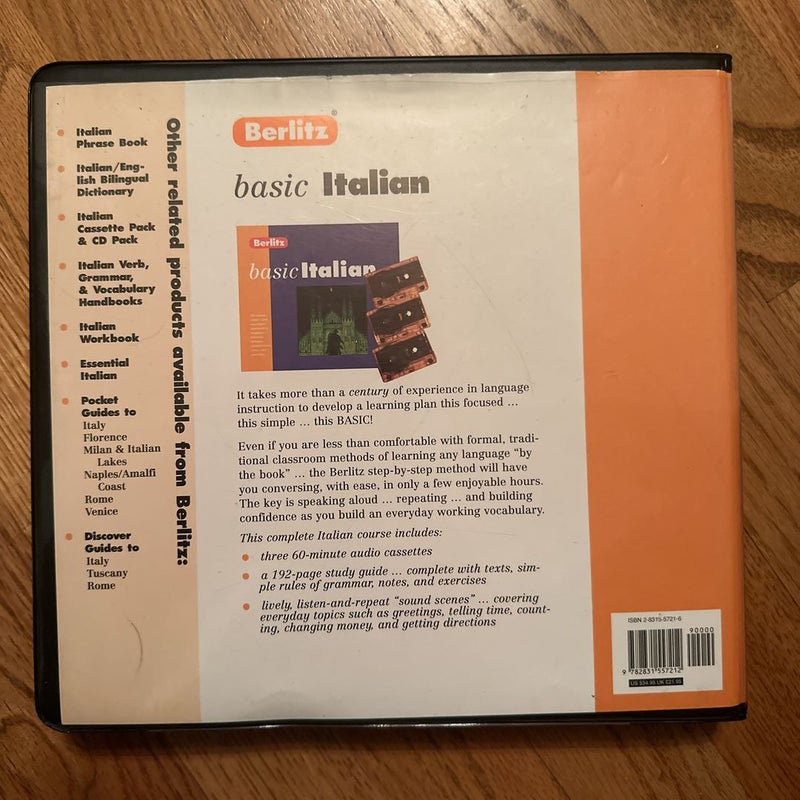 Basic Italian by Globe Pequot Press Editors, Hardcover | Pangobooks