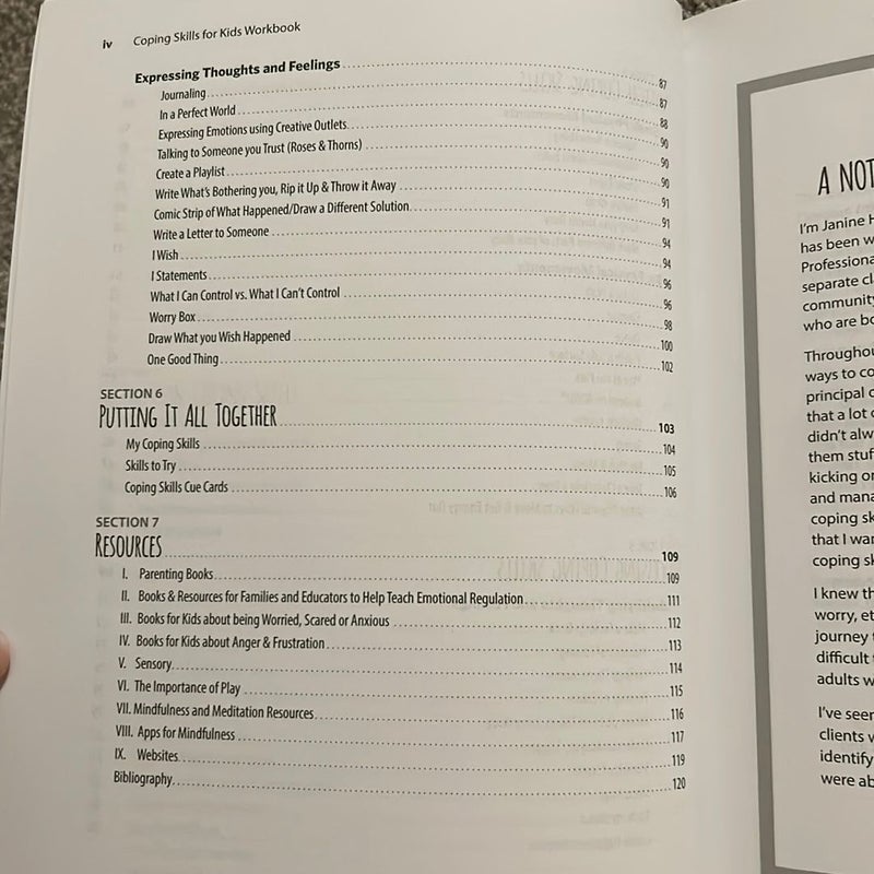 Coping Skills for Kids Workbook by Janine Halloran, Paperback | Pangobooks