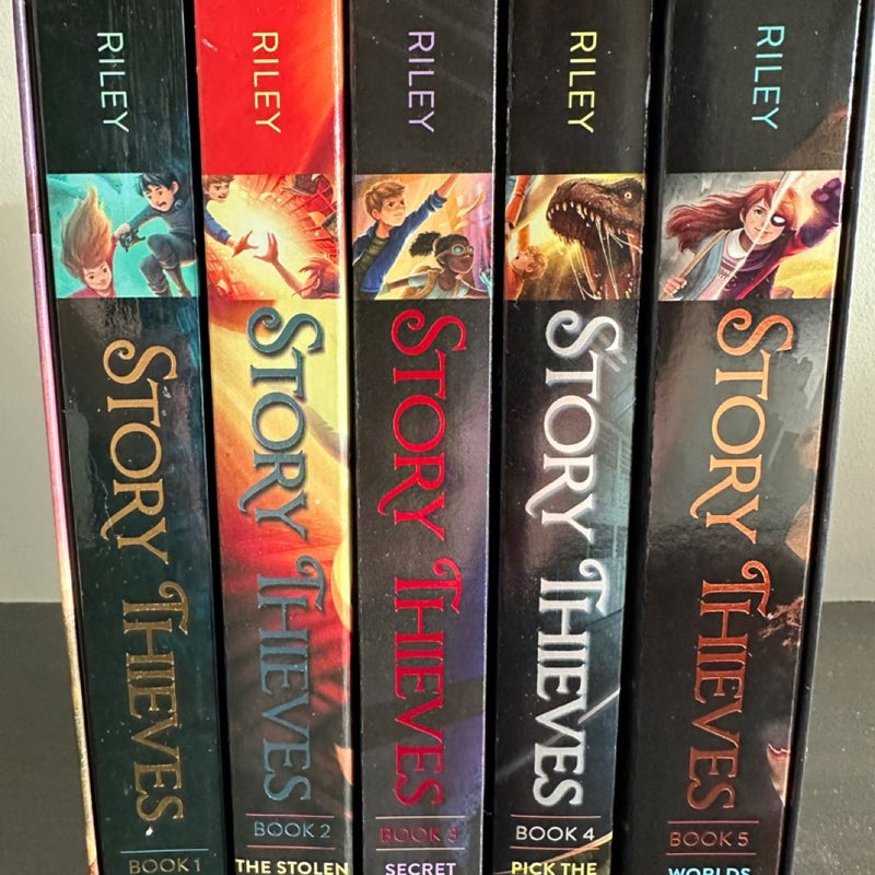 Story Thieves Complete Collection by James Riley