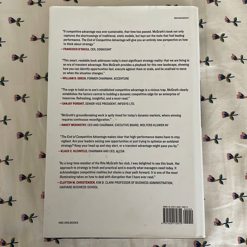 The End of Competitive Advantage by Rita Gunther McGrath, Alex Gourlay