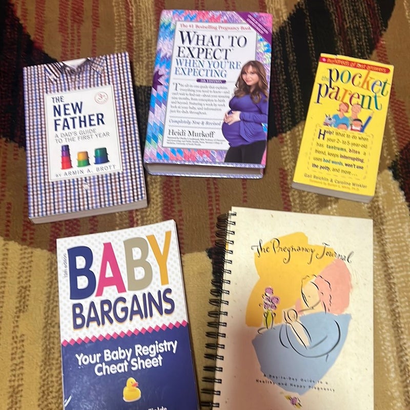 5 books on parenting and pregnancy by Various , Hardcover | Pangobooks