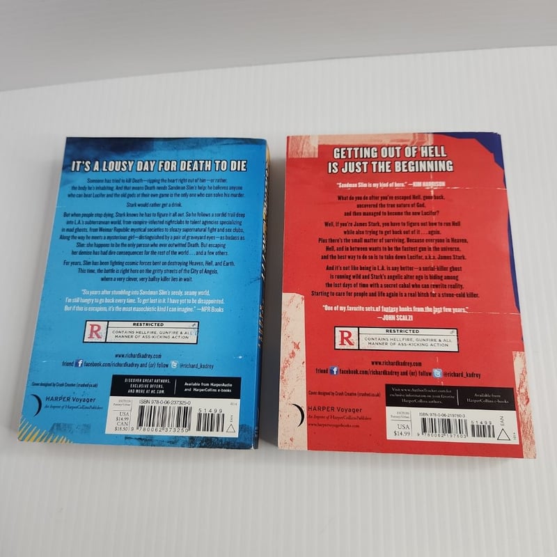 Sandman Slim 7 book bundle by Richard Kadrey, Paperback | Pangobooks