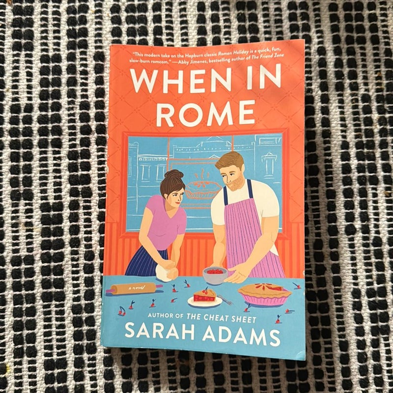 When in Rome by Sarah Adams, Paperback | Pangobooks