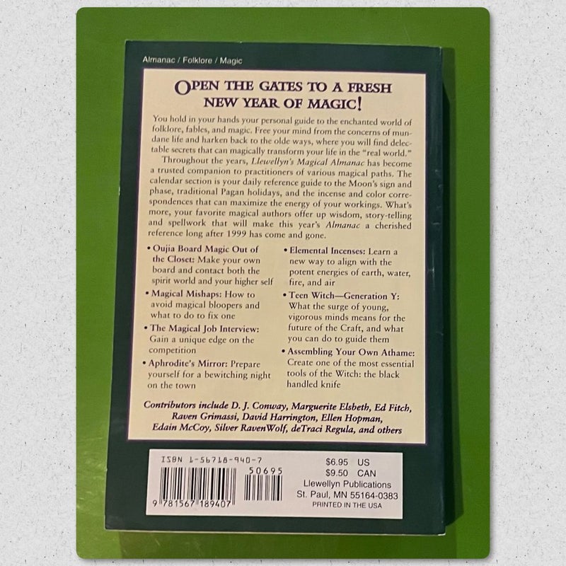 1999 Magical Almanac by deTraci Regula, Janina Renée, Kim Rogers ...