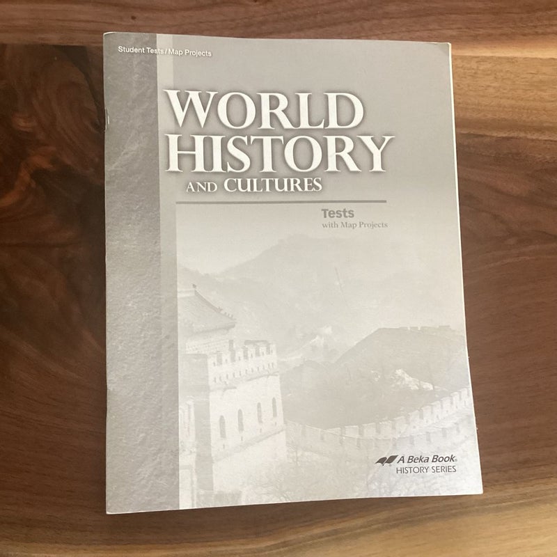 World History and Cultures Tests and Map Projects by Abeka, Paperback ...