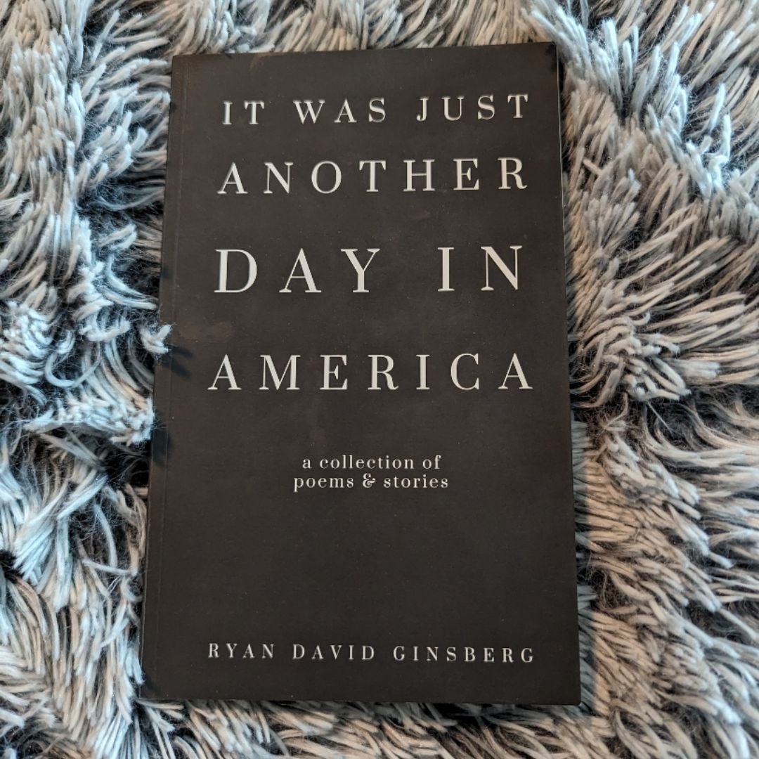 It Was Just Another Day In America by Ryan Ginsberg, Paperback | Pangobooks